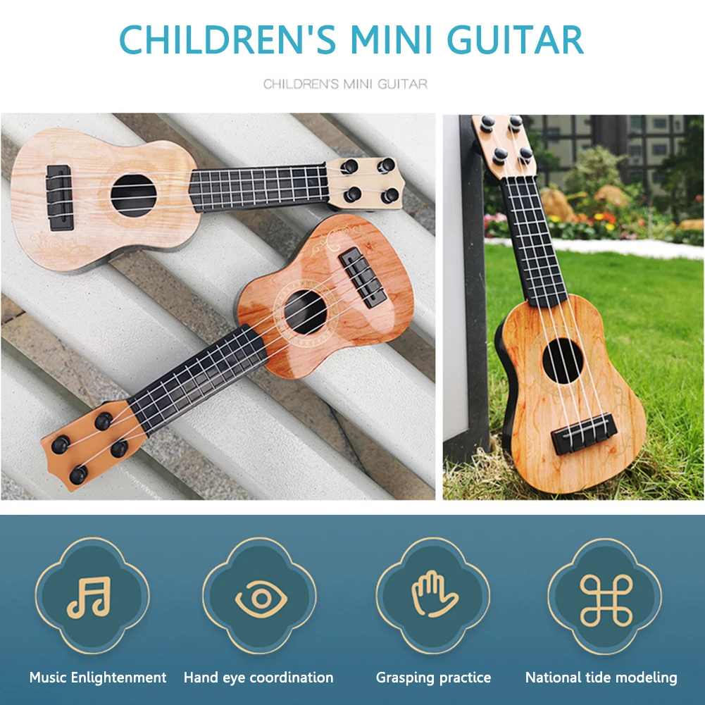 Ukulele-4-String-Mini-Guitar-Model-Musical-Instruments-Education-Toys ...