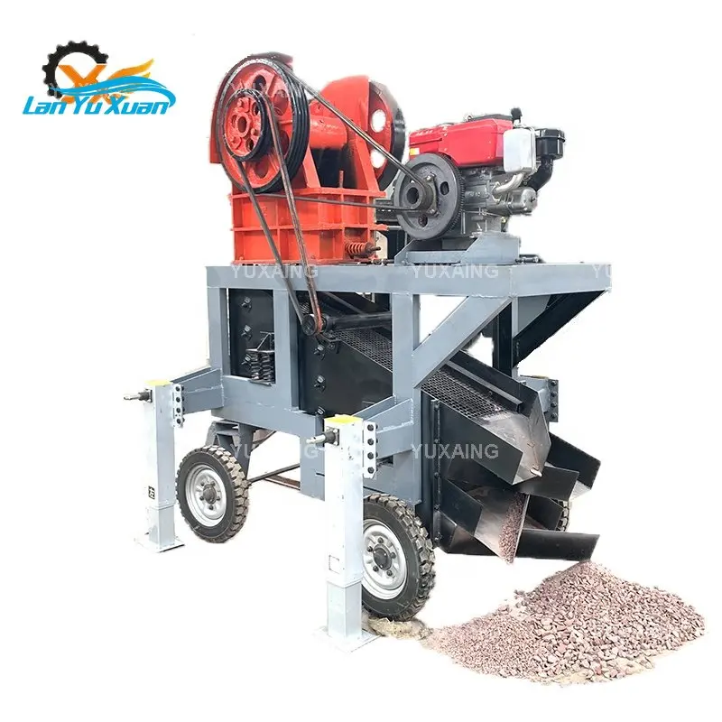 Portable-Mobile-Mini-Small-Stone-Crushing-Machine-Price-Diesel-Engine ...