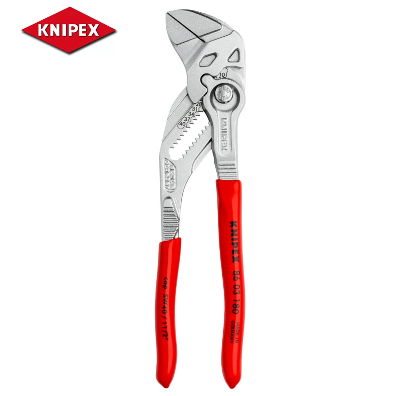 KNIPEX 8603180 180mm 2-In-1 Pliers Adjustable Spanner High-quality ...