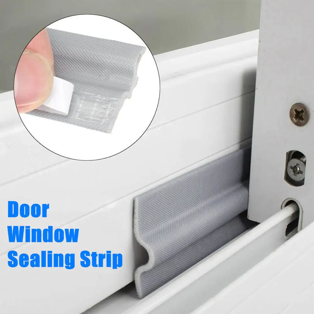Generic 1-40m Window Foam Seal Strips Sound Insulation Door Gap Filler ...