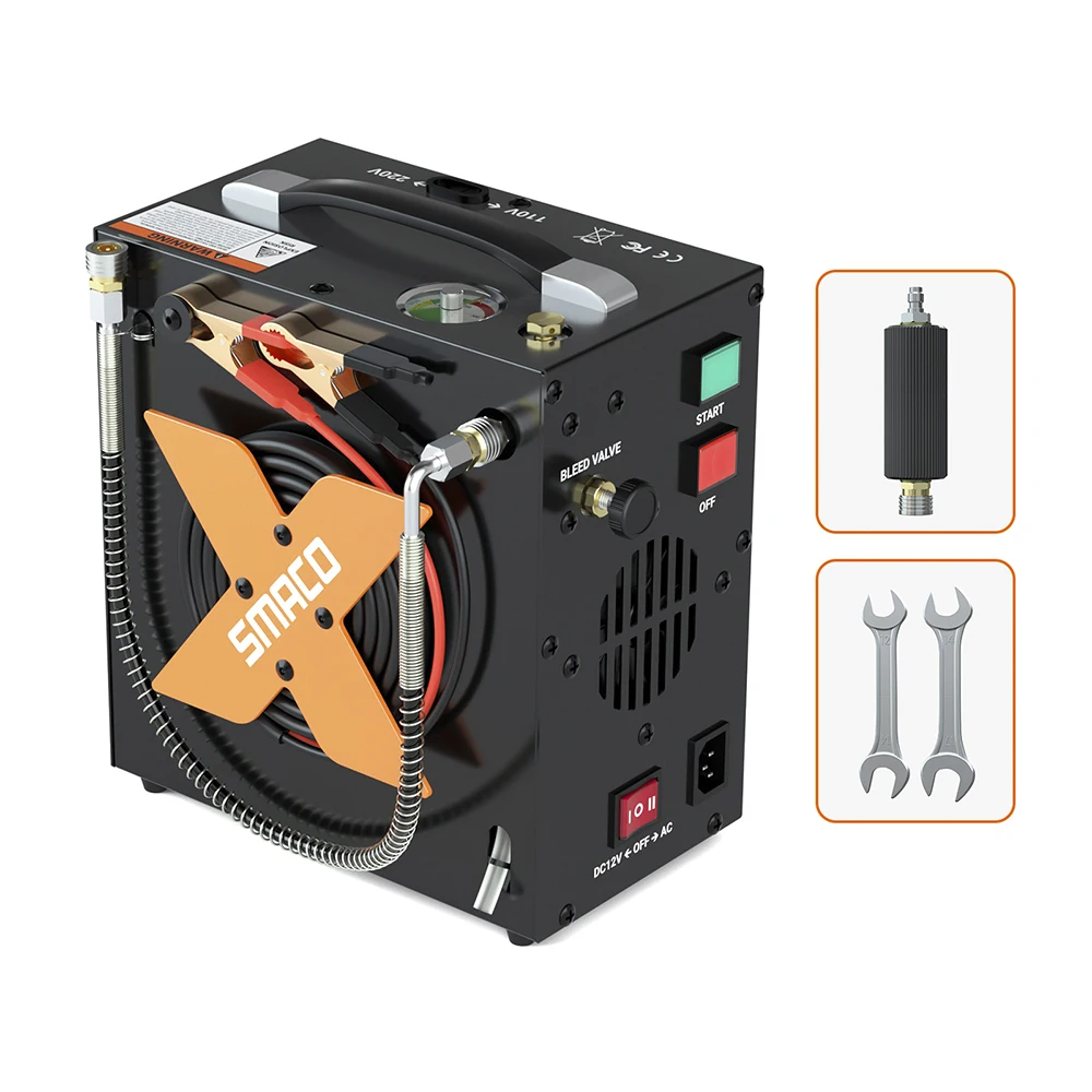 Smaco-compressor-de-ar-pcp-4500psi-30mpa-alta-press-o-compressor-de-ar ...