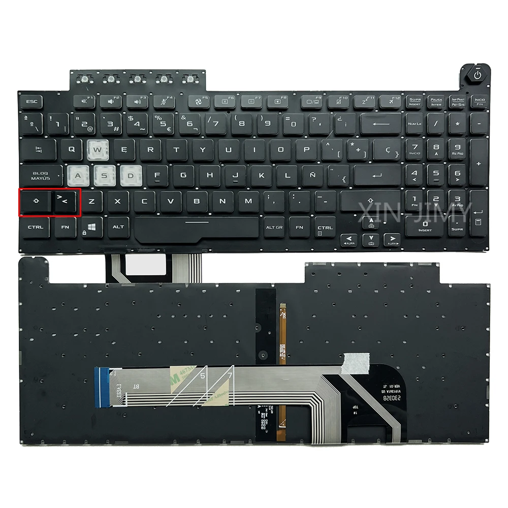 Teclado-espa-ol-FX506-para-ASUS-TUF-FX506U-FX506IH-FX506L-FX506LI-FA506 ...