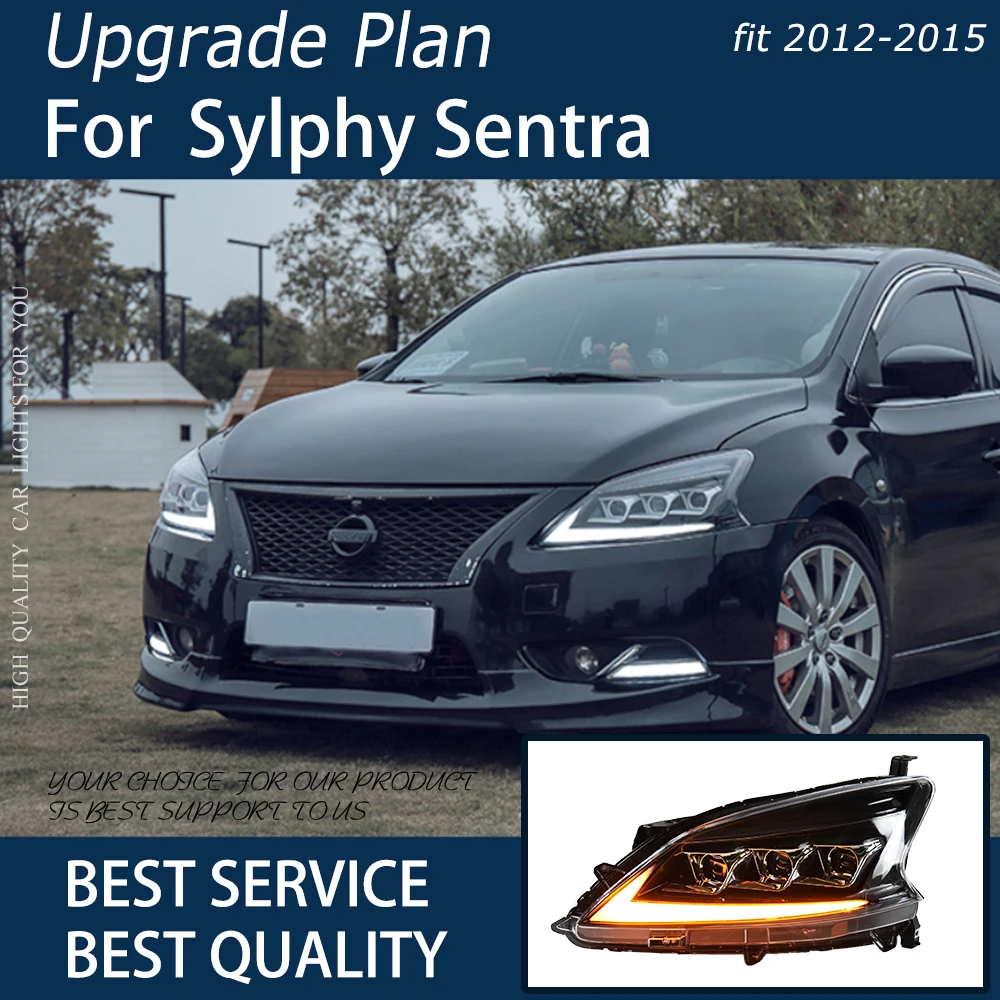 Car-Lights-for-Nissan-Sylphy-Sentra-2012-2015-LED-Auto-Headlight-Assembly-Upgrade-Lexus-Style ...