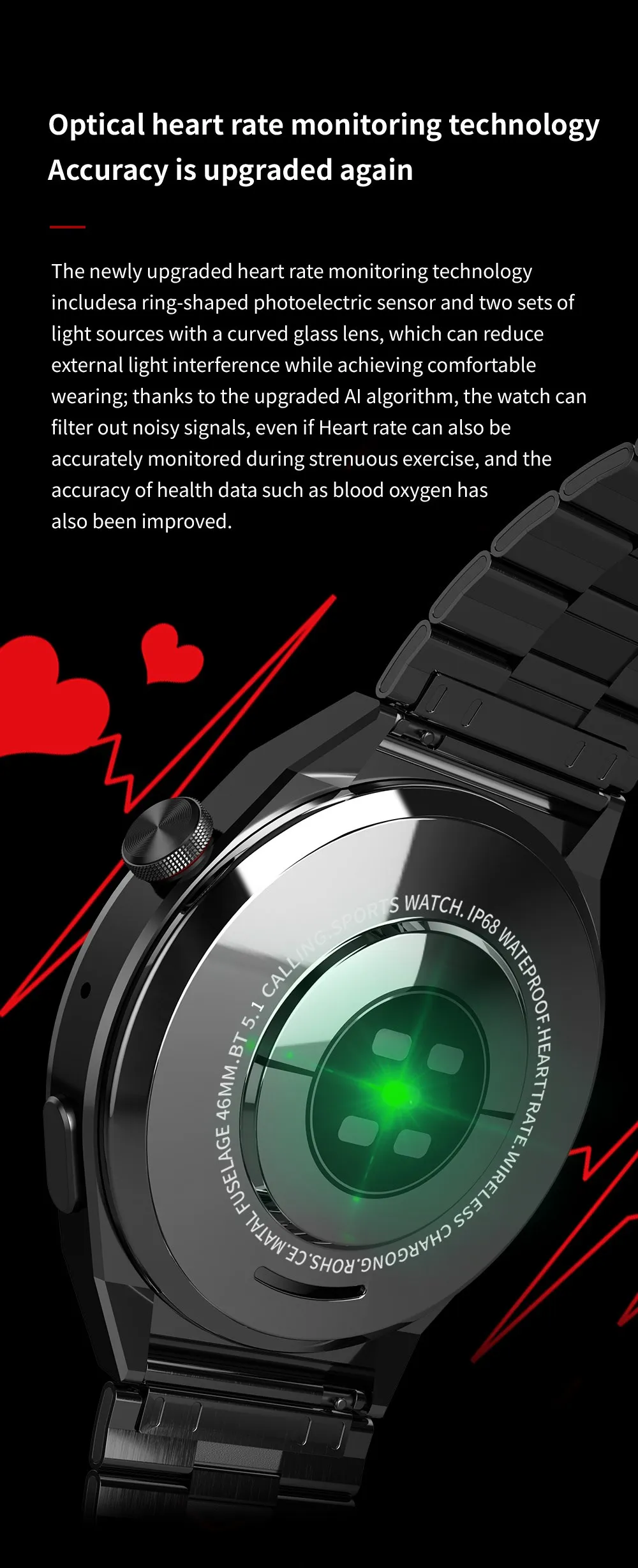 Okosóra NUBI SK11 PLUS, Bluetooth hívás, Pulzus, Kalória, Távoli zene, Távoli kamera, IPS ...