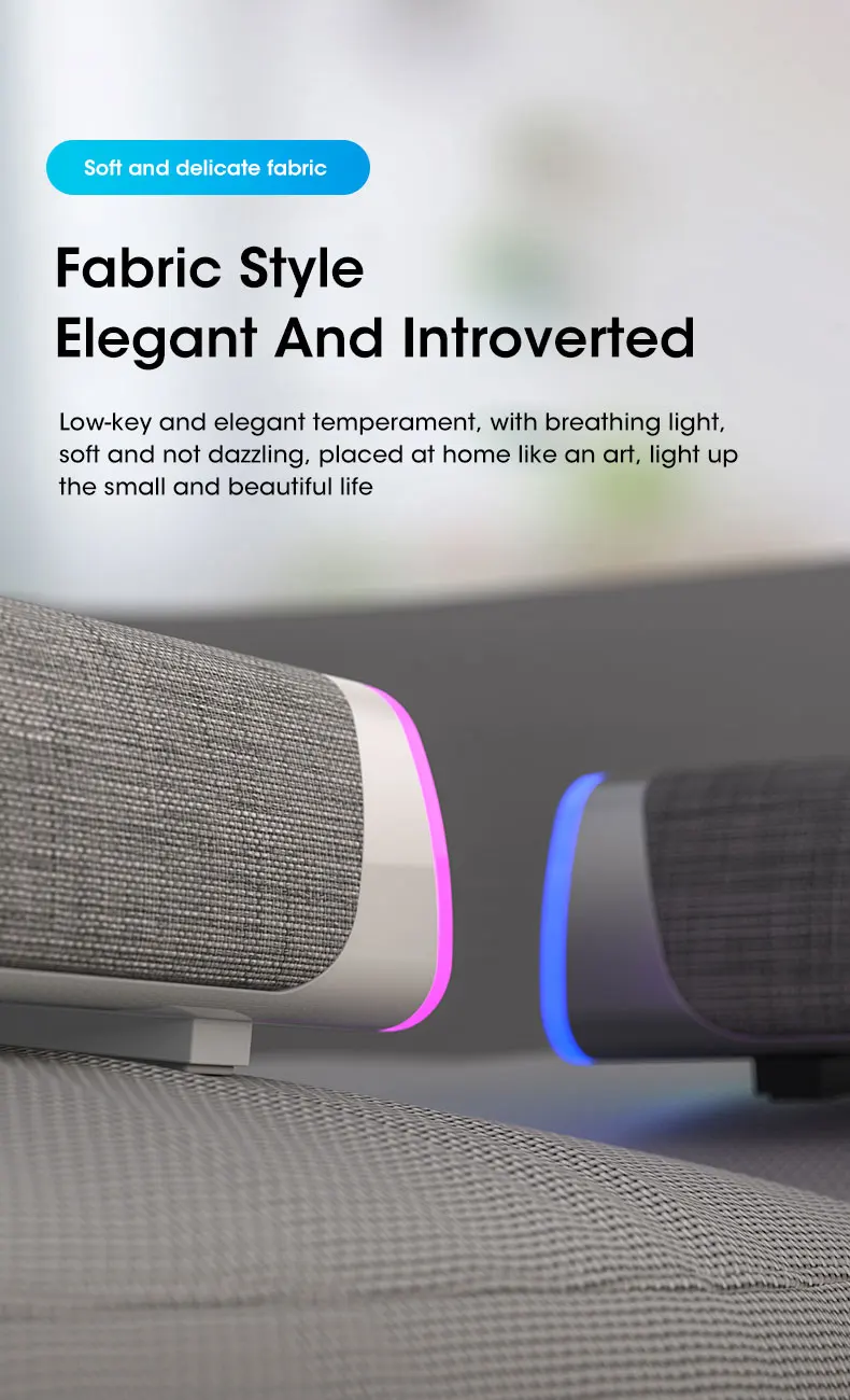 Version filaire-Appareil de chauffage pour ordinateur, 6 pièces, rond ...