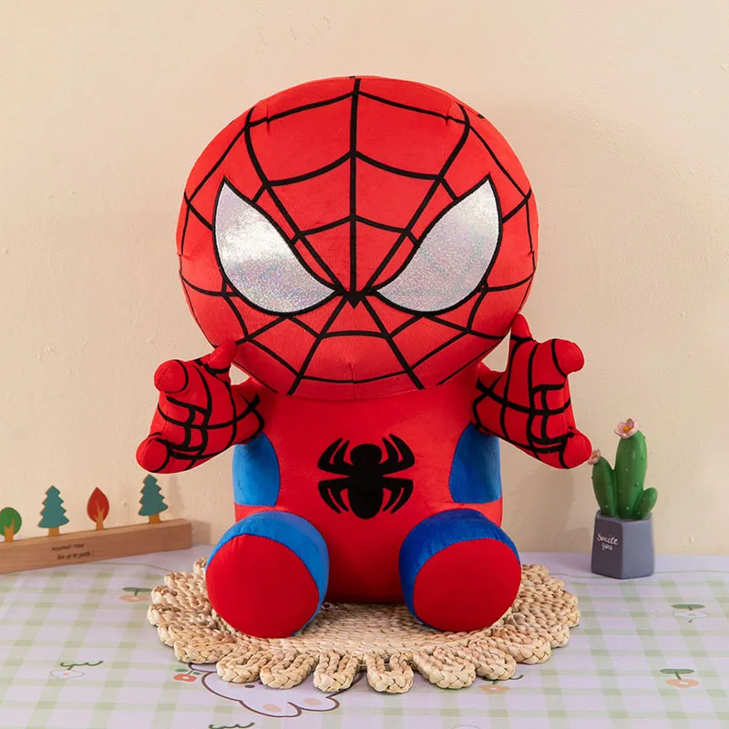 Anime Marvel Spider Man Plush Toys 25CM Doll Plushies Spider Man ...