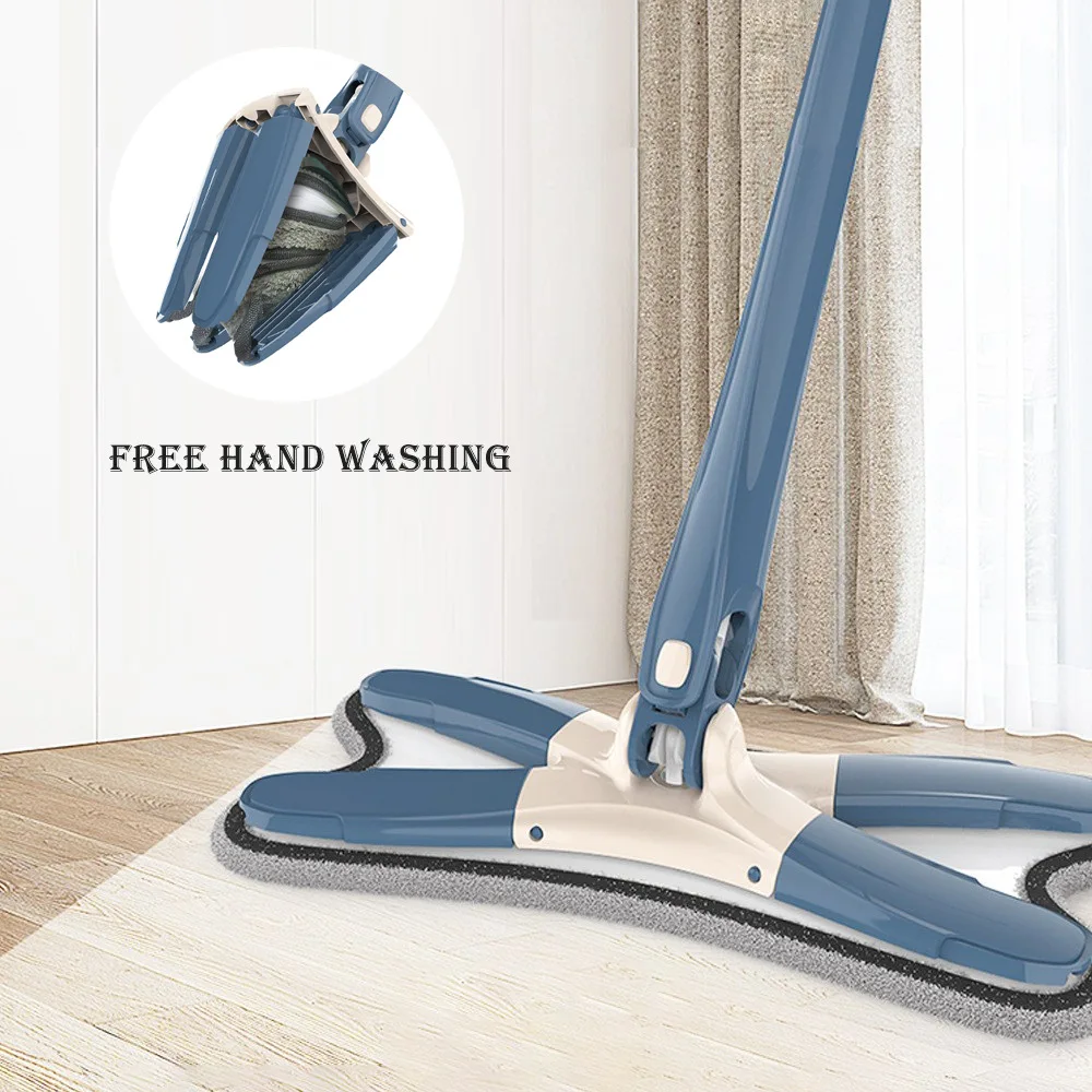 X-type-Mops-Cleaning-Floor-Reusable-Microfiber-Pads-360-Degree-Flat-Mop ...
