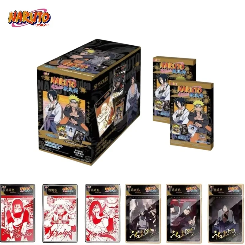 Genuine Naruto Card Box Anime Figure Card with Card Brick Uzumaki ...