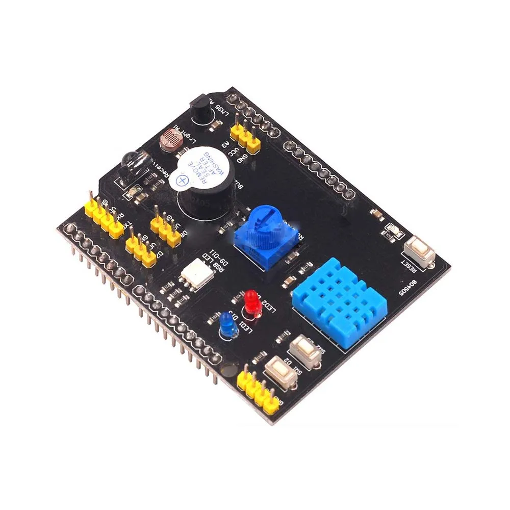 9-in-1 multi-function expansion board temperature and humidity LM35 ...