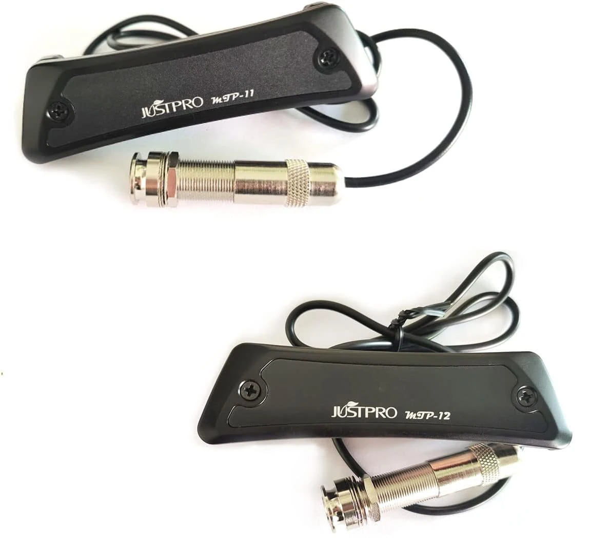 Acoustic-Guitar-Pickup-Set-Magnet-Soundhole-Steel-String-Guitar-Pick-Up ...