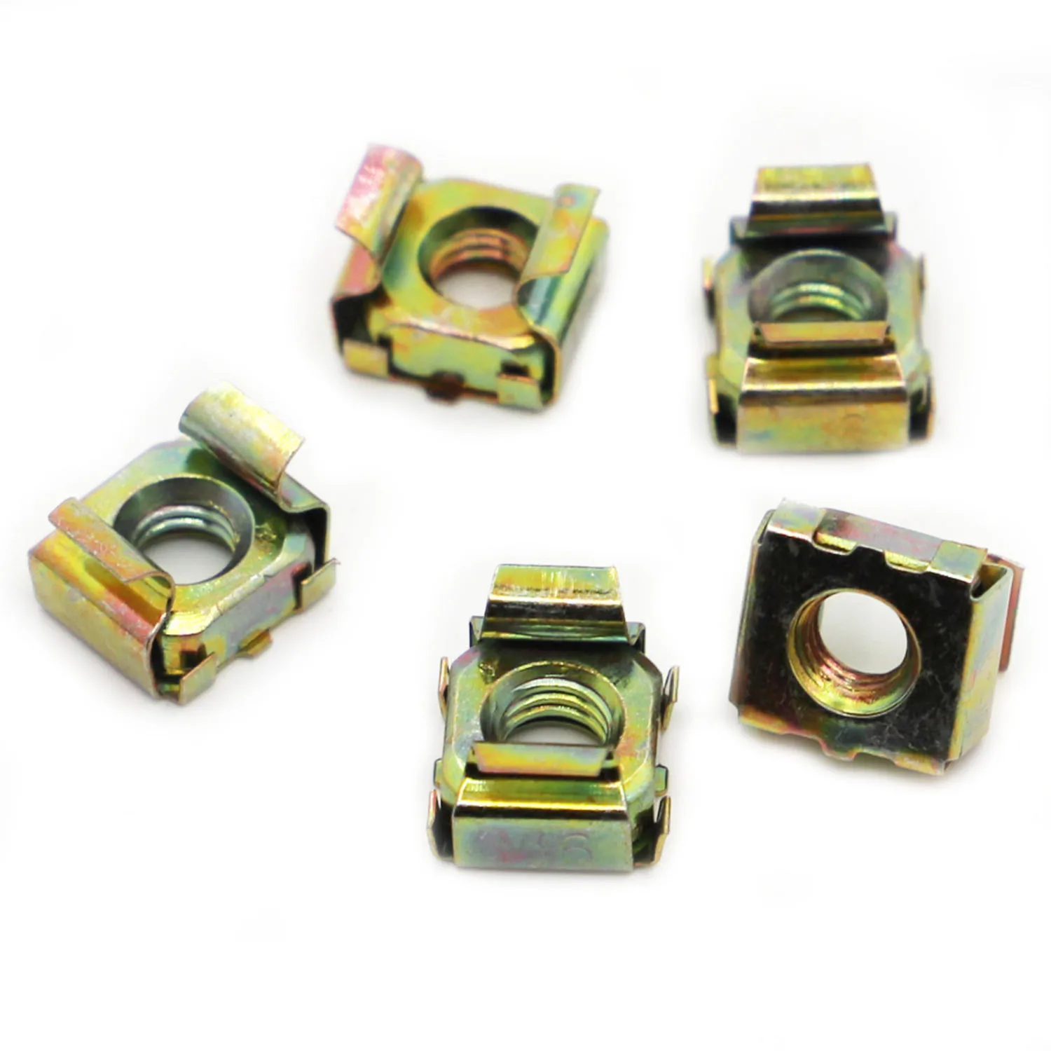 M4-M5-M6-M8-M10-M12-Color-Zinc-plated-Floating-Nut-Cassette-Elastic ...