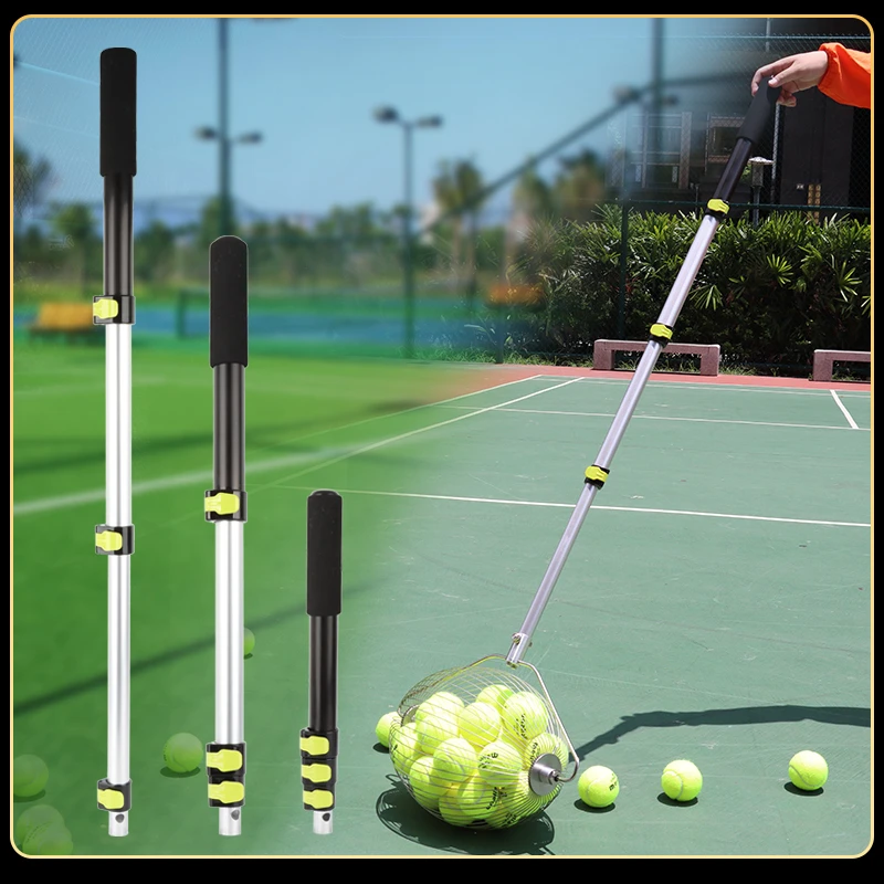 Tennis Balls Picker Up for 30pcs Ball Portable Roller Ball Picker ...