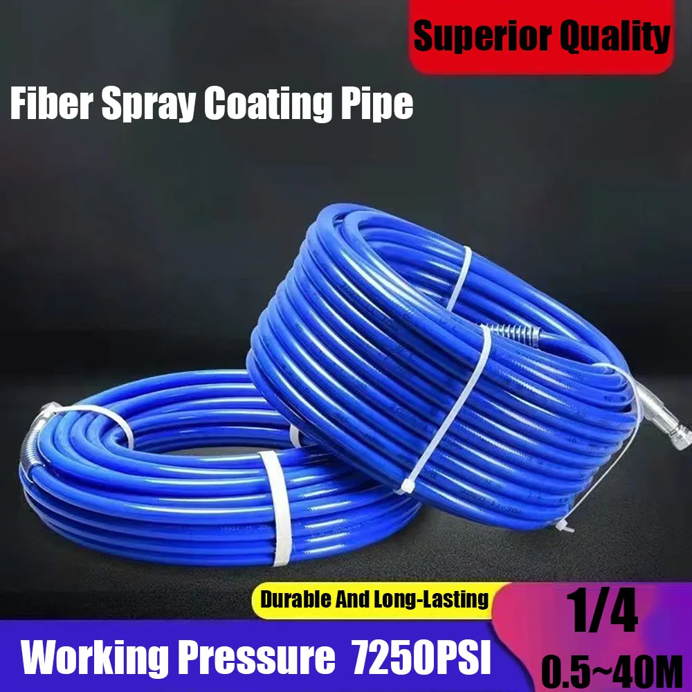 1-4-Interface-Airless-Spraying-Machine-High-Pressure-Pipe-7mm-Upgraded ...