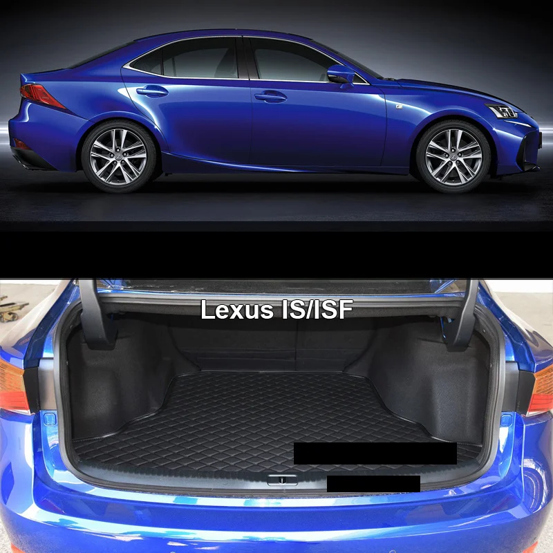 2017-for-lexus-is-is200t-is350-is300h-leather-car-trunk-mat-cargo-liner ...