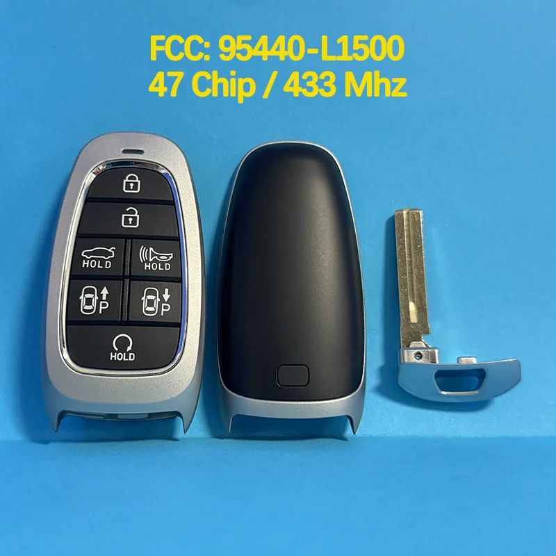 CN020159 Aftermarket 7 Button Smart Key 47 Chip 433Mhz FCC 95440-L1500 ...