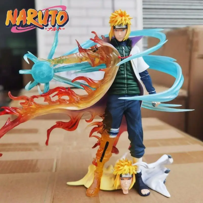 26cm-Naruto-Namikaze-Minato-Anime-Figures-Gk-Figurine-With-Led-Pvc ...