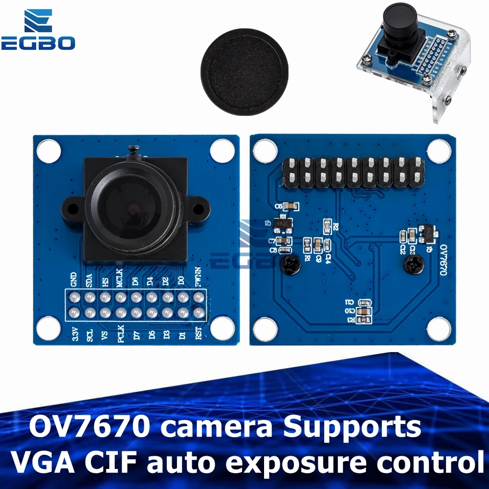 1PCS-OV7670-camera-module-Supports-VGA-CIF-auto-exposure-control ...