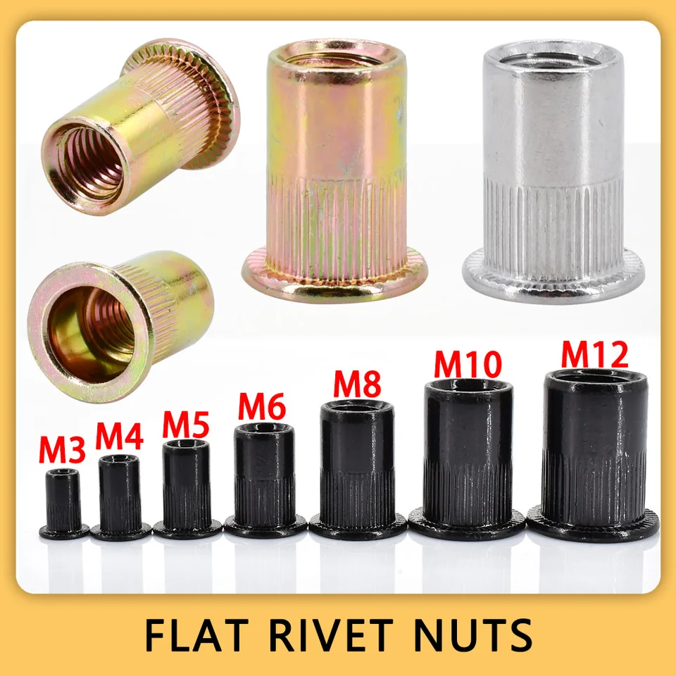 Rivnuts Kit 150 Pieces 150-Piece M3-M8 Stainless Steel Rivet Nut ...