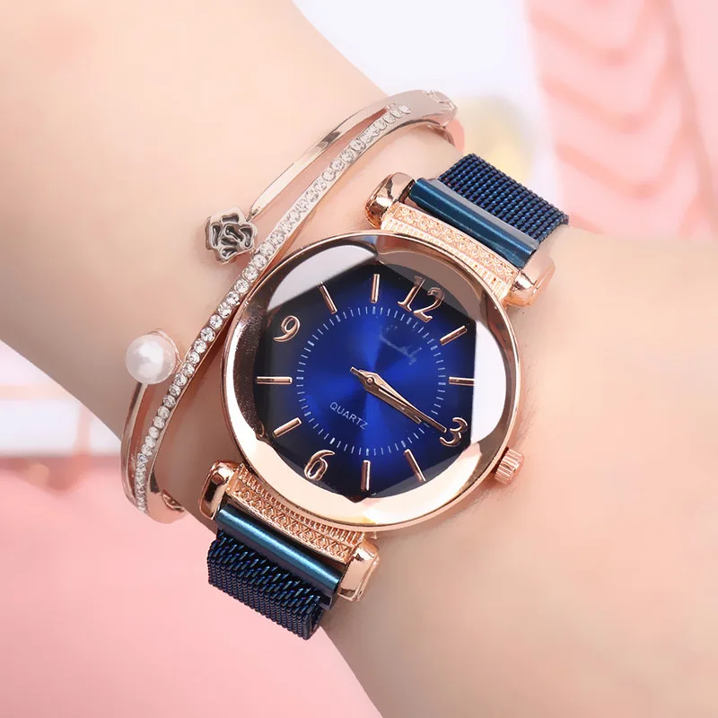 Women-Watch-Fashion-Wild-New-Watch-Magnet-Buckle-Luxury-Fashion-Ladies ...