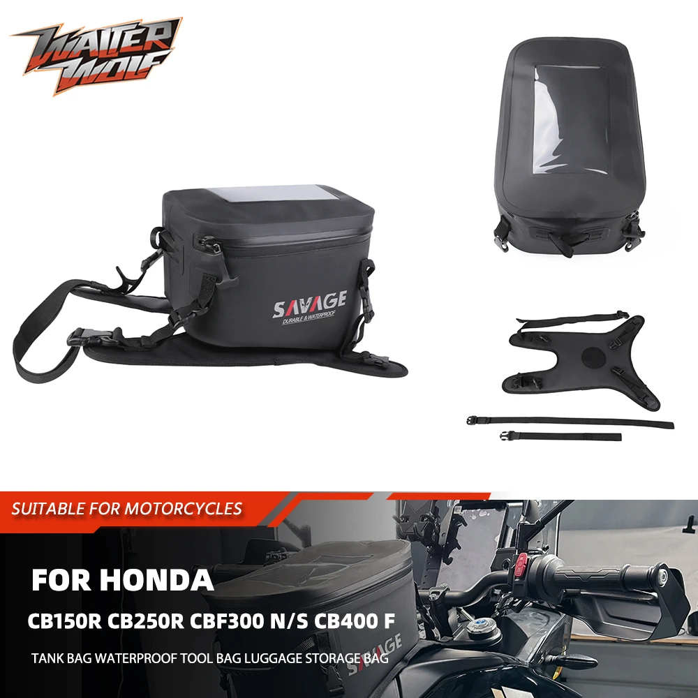 Luggage Tank Bag For Honda CB150R CB250R CBF300 N/S CB400 F CB500 X/F ...