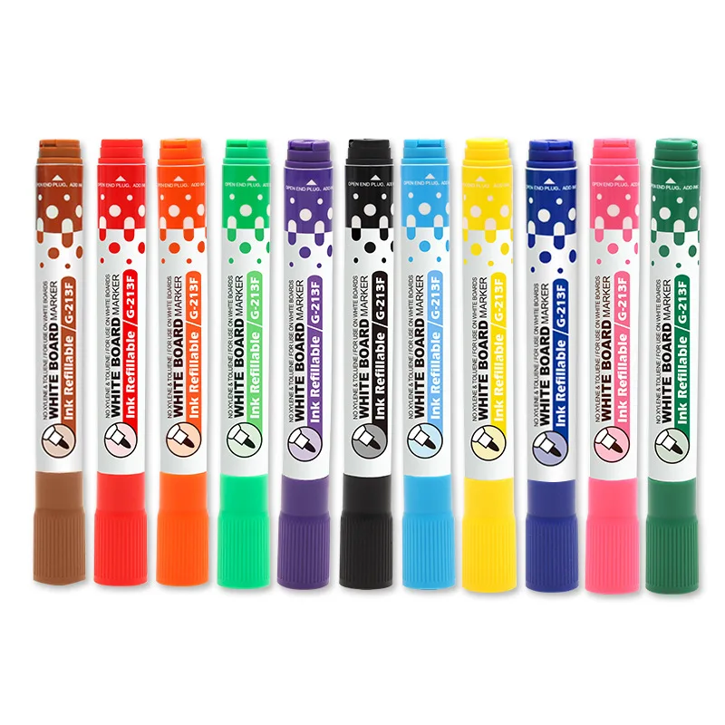 Newest-12-Color-Erasable-Magnetic-Whiteboard-Mark-Pen-Art-Graffiti ...