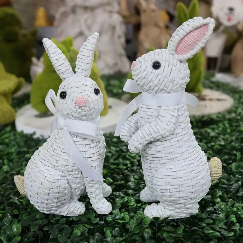 Resin-Bunny-Decorations-Cute-Bunny-Resin-Ornaments-Desktop-Crafts ...
