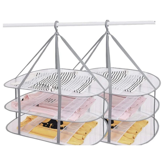 Mesh Clothes Drying Rack