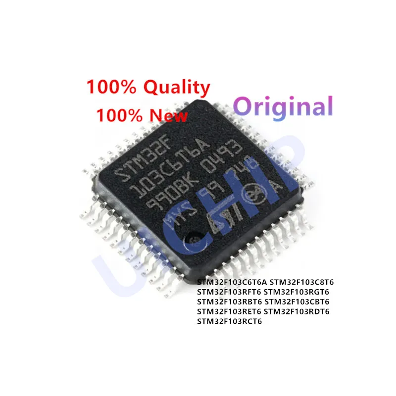 STM32F103C6T6A STM32F103C8T6 STM32F103RFT6 STM32F103RGT6 STM32F103RBT6 STM32F103CBT6 ...