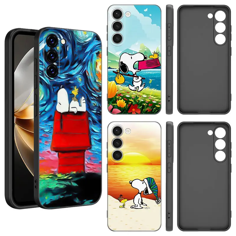S-Snoopys-Dogs-Phone-Case-For-Samsung-Galaxy-S23-S21-S20-FE-S24-S22 ...