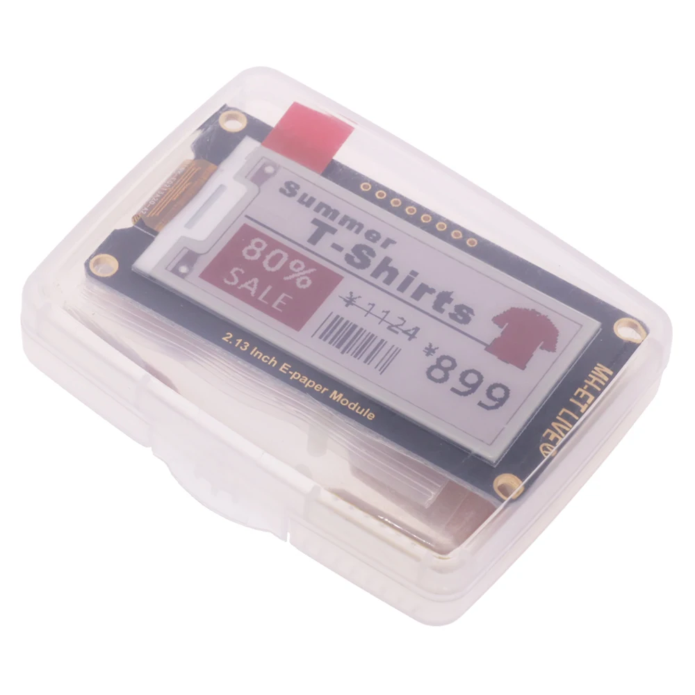 Tela E Módulo De E-ink Eink De 2.13 Polegadas. Suporte Para Arduino Uno Stm32 Raspberry Pi Esp32 ...
