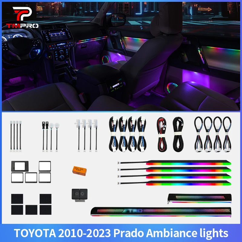 TMPRO-64-Colors-LED-Safety-assistance-systems-Ambient-Lighting-For ...