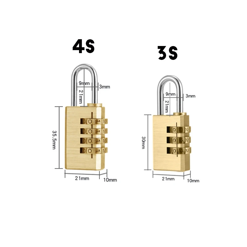 Serrure - barillet,Cadenas antivol à code en métal pour bagages,serrure ...