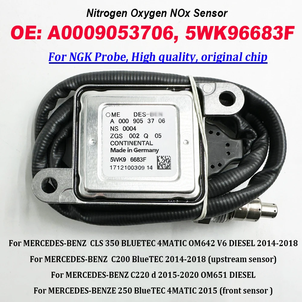 A0009053706 NOX Sensor For MercedesBenz W164 W166 X164 X166 S205 C200 ...