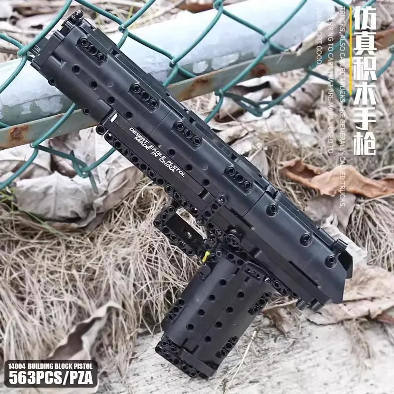 MOULD KING 14004 Desert Eagle Technical Battle Gun Model Building ...