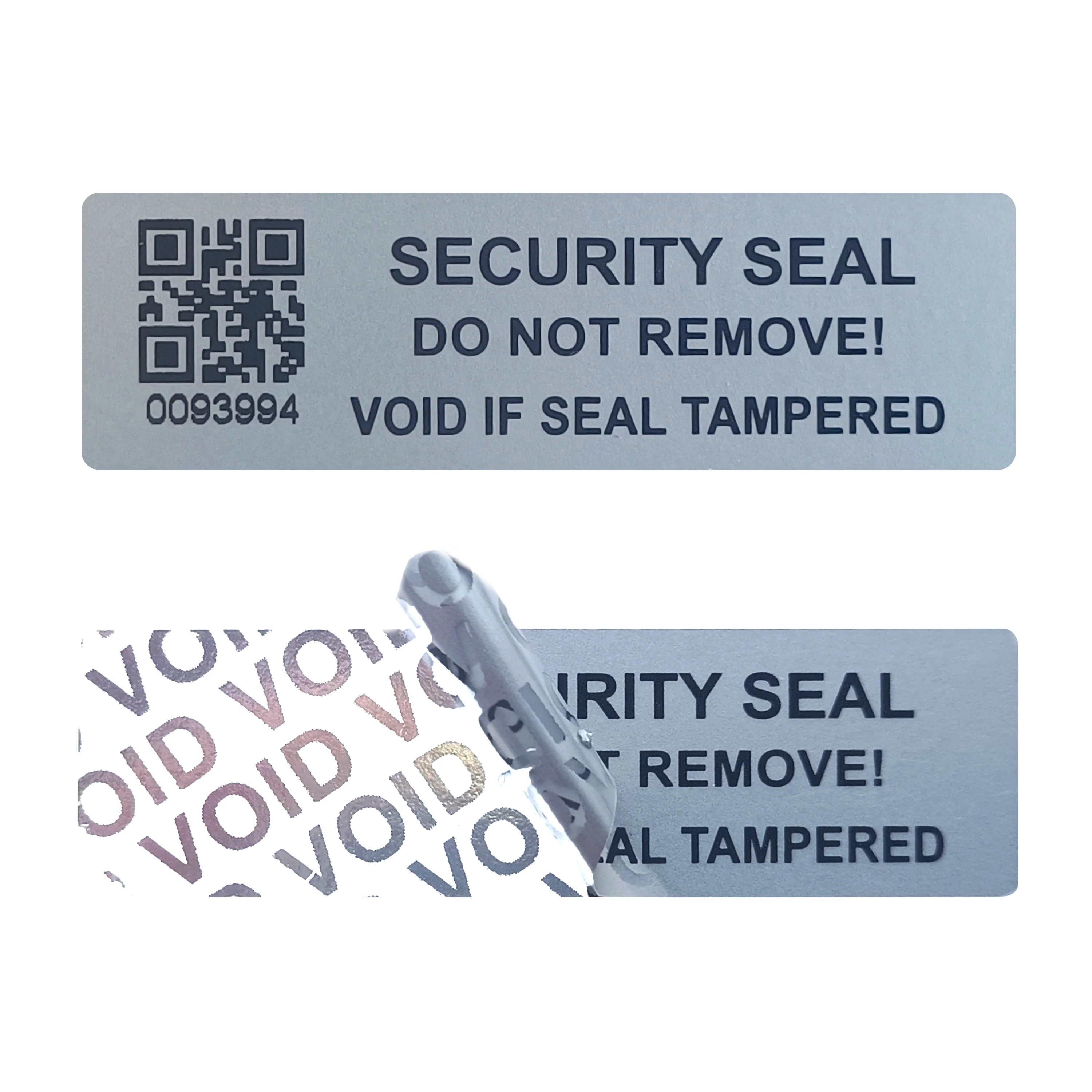 5x1-5cm-Mute-silve-tamper-proof-sticker-with-qr-code-warranty-void-seal ...
