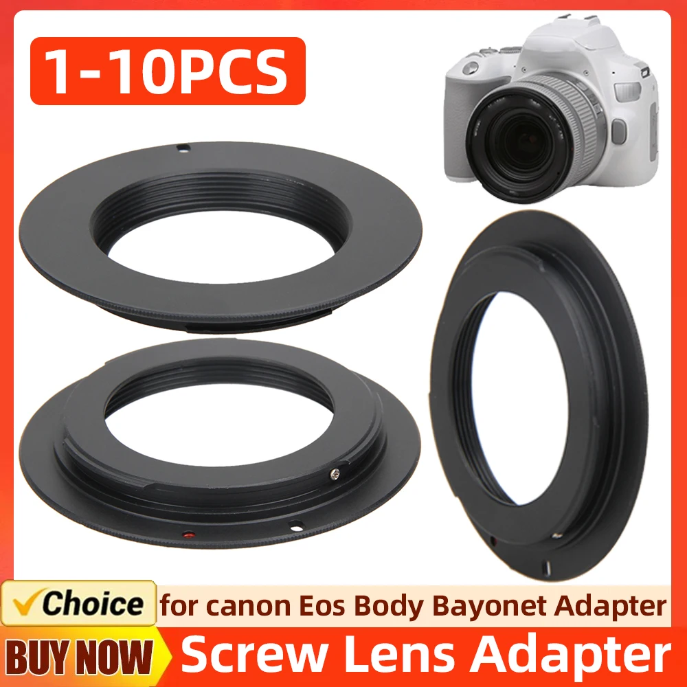 1/5/10PCS M42 Screw Lens Adapter Universal Camera Mount Adapter Rings ...