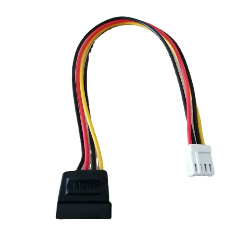 4Pin-FDD-Floppy-Female-to-15Pin-SATA-Adapter-Converter-Power-Leads ...