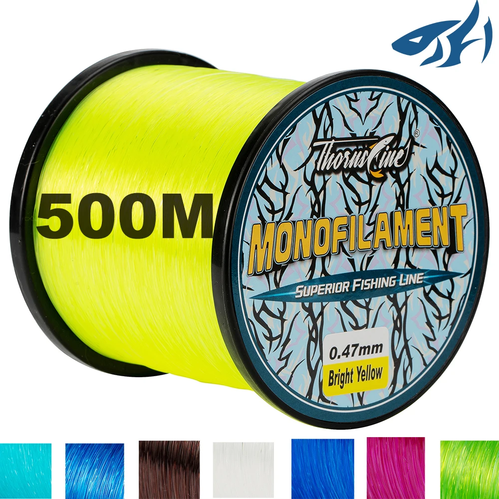 ThornsLine-Nylon-Fishing-Line-500M-Super-Strong-Nylon-3-30LB ...