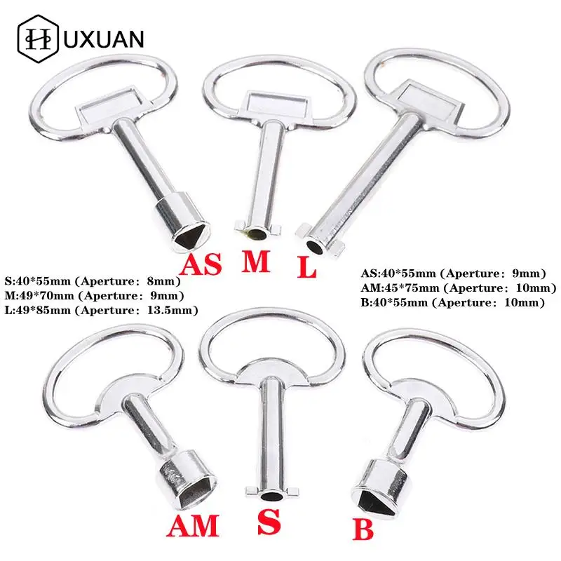 1Pc-Universal-Key-Multifunction-Wrench-Metro-Trains-Key-Lock-Elevator ...