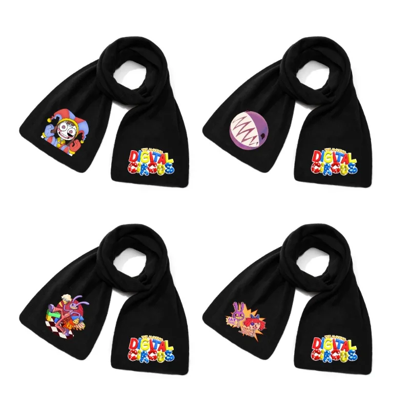 The-Amazing-Digital-Circus-Cotton-Scarf-Cartoon-Plushes-Scarf-Autumn ...