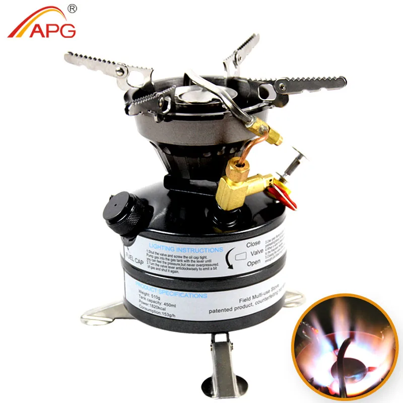 APG mini liquid fuel camping gasoline stoves and portable outdoor stove ...