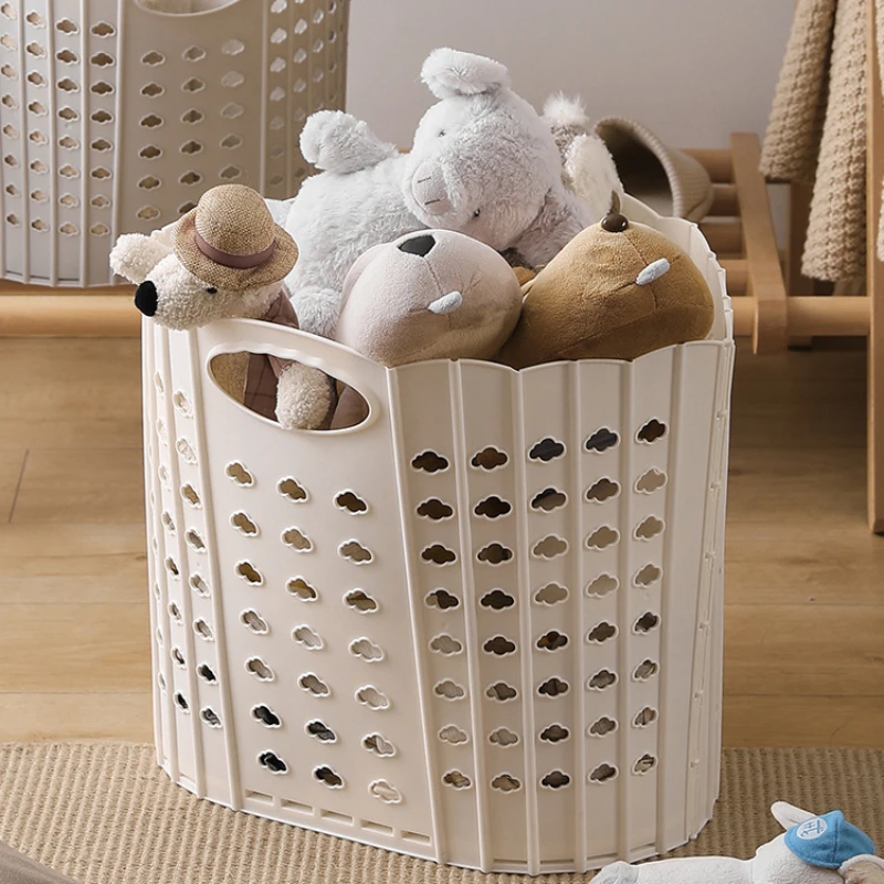 1-2pcs-Folding-Dirty-Clothes-Storage-Basket-Household-Bathroom-Laundry ...