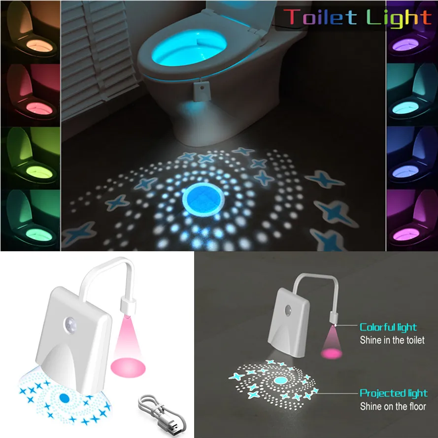 Toilet-projection-108-color-LED-motion-sensing-light-night-light ...