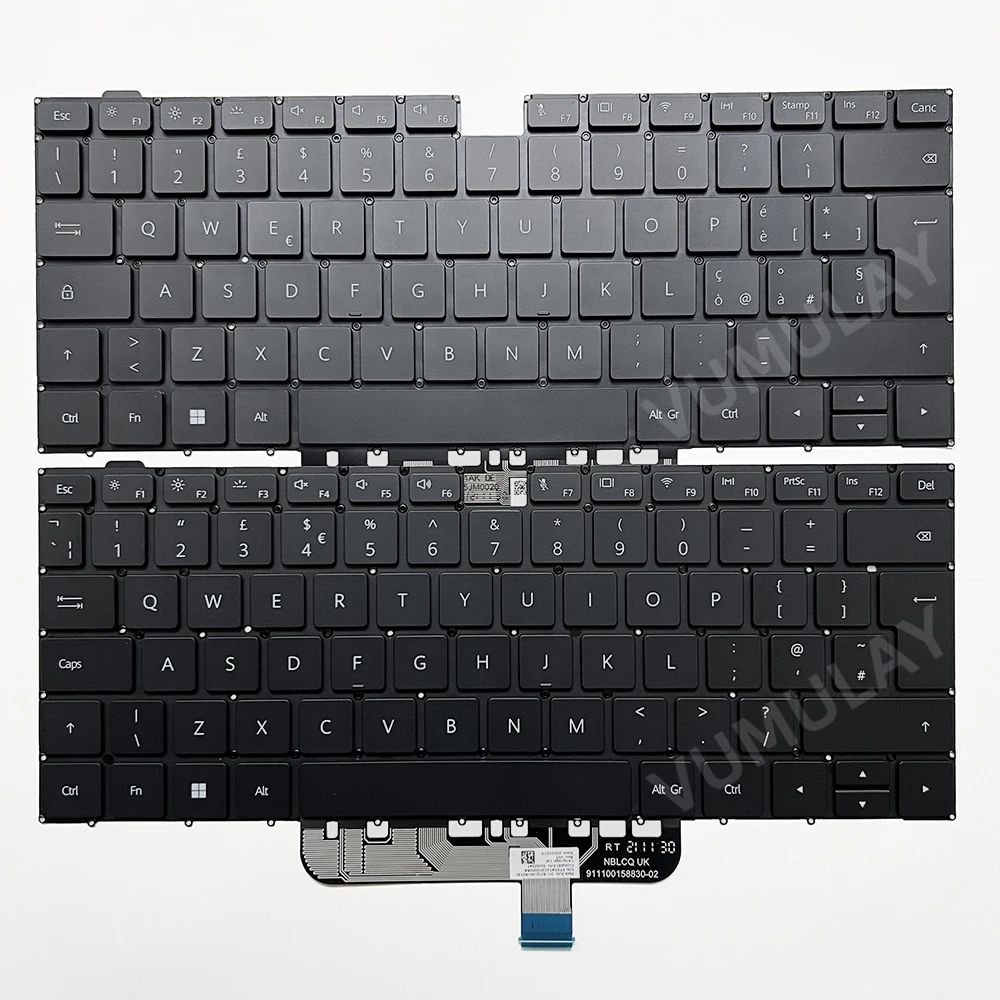 UK-Italian-Keyboard-for-HUAWEI-MateBook-D14-D15-BOB-WAI9Q-BOB-WAI9 ...