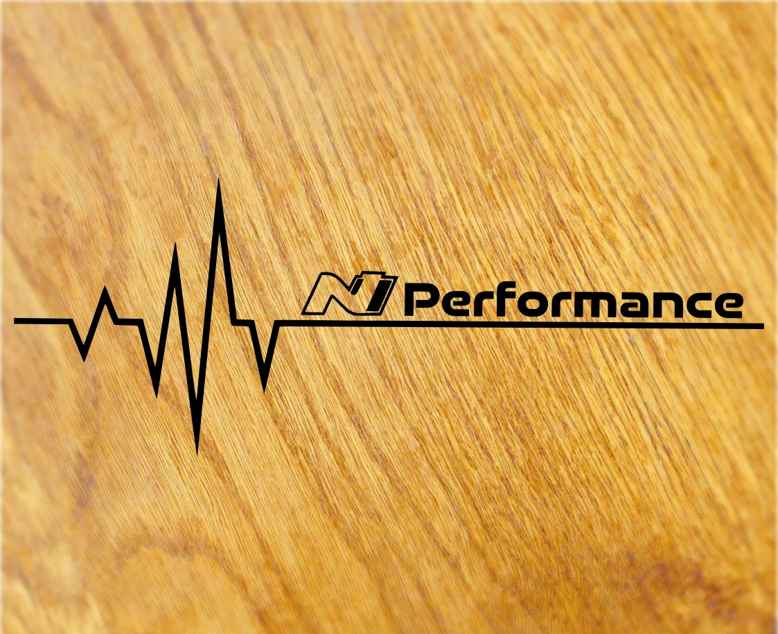 For-2Pcs-N-PERFORMANCE-Herzschlag-Aufkleber-Sticker-Pulse-Heartbeat ...