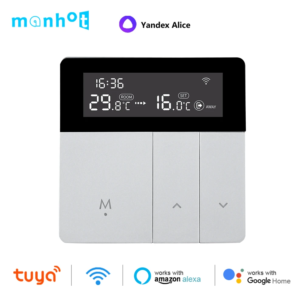 Wifi Tuya Smart Life Thermostat Temperature Controller 100-240v ...