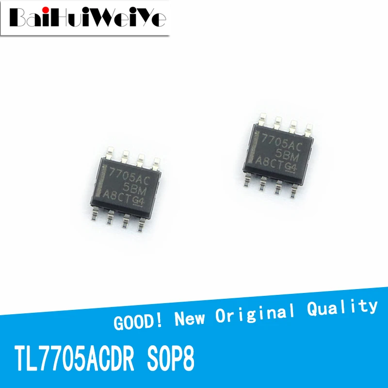 10PCS/LOT TL7705ACDR 7705AC TL7705 TL7705AC TL7705A SOP8 SOP-8 SMD New ...