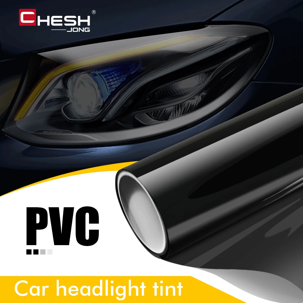 10m-High-Quality-Light-Black-Car-Headlight-Tint-Auto-Light-Smoke ...