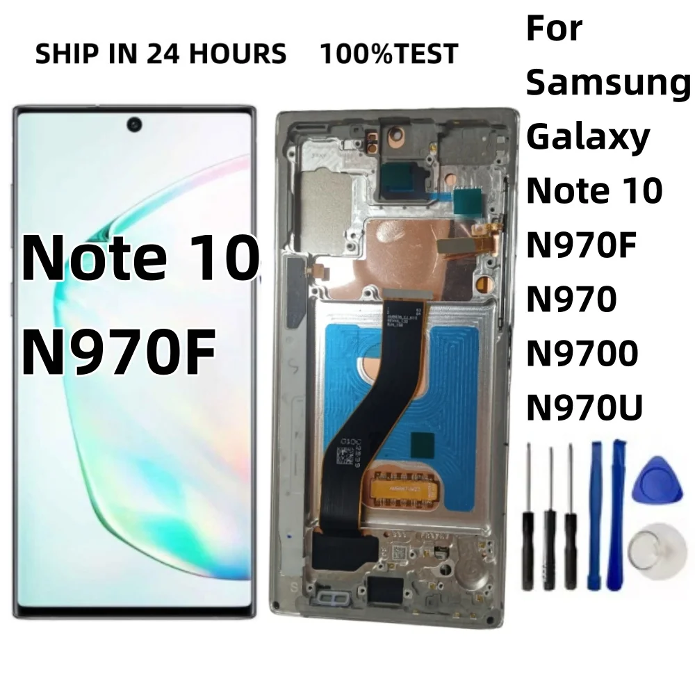 Display Screen for Samsung NOTE 10 N970 SM-N970F SM-N9700 N970U N971N ...
