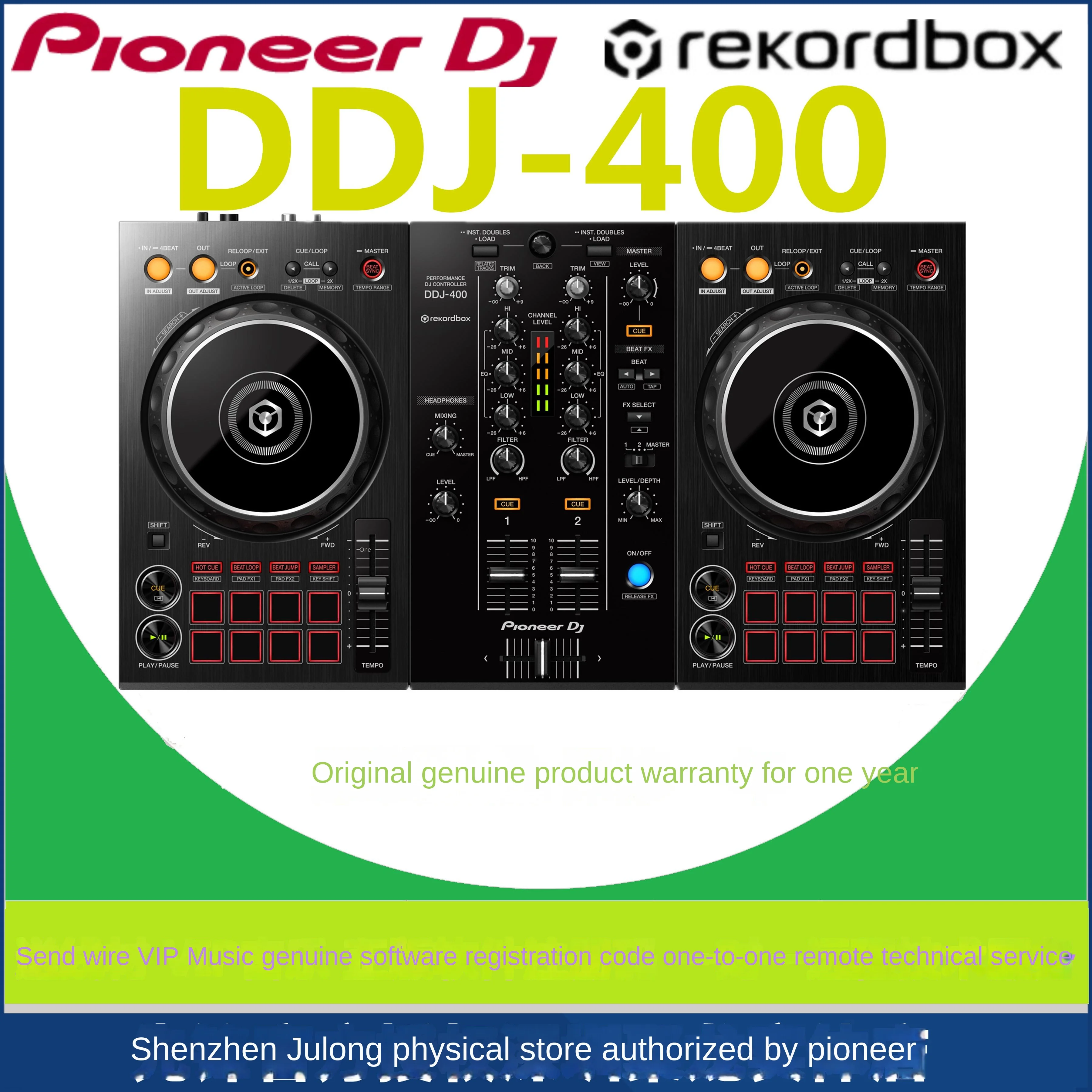 Pioneer-DDJ400-udio-digital-para-casa-controlador-DJ-Midi-ao-vivo ...